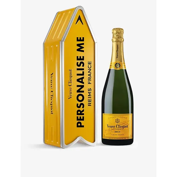 VEUVE CLICQUOT City Arrow Limited-edition Brut Nv Champagne With Personalised Tin - One-color