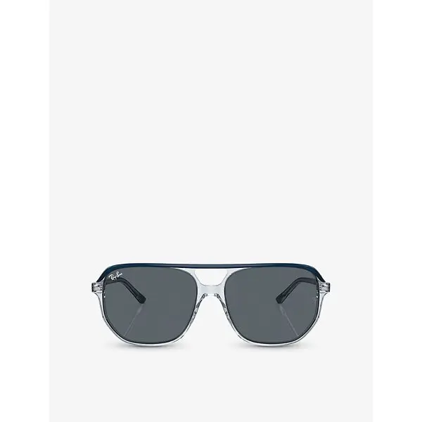 Ray-ban Bill One Irregular-frame Sunglasses - Blue