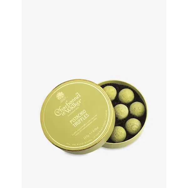 CHARBONNEL ET WALKER Pistachio White Chocolate Truffles 115g - One-color