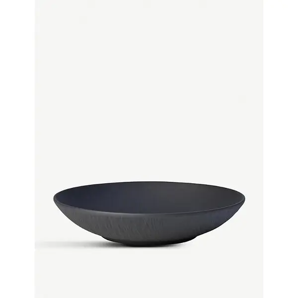VILLEROY & BOCH Manufacture Rock Porcelain Bowl 24cm - Black