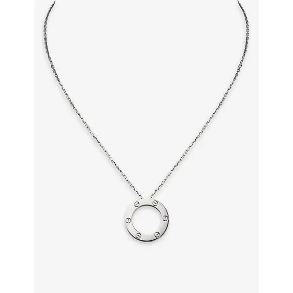 CARTIER Love 18ct White-gold Necklace - One-color