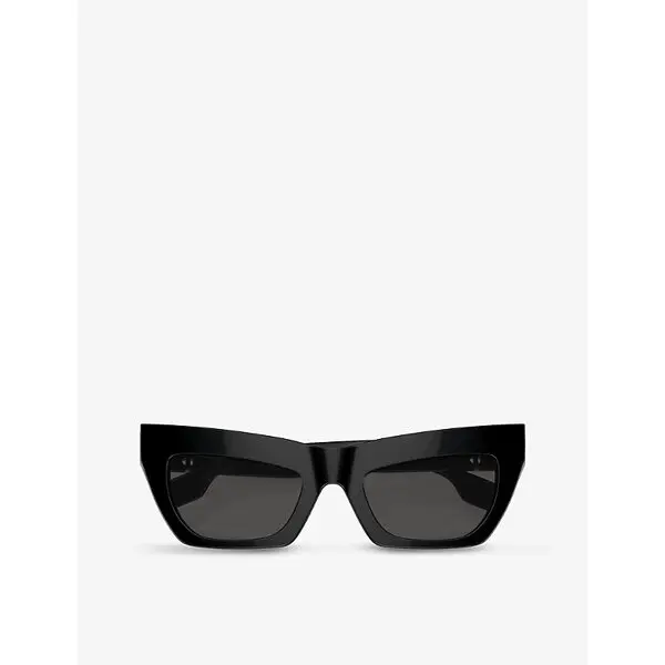 Burberry Be4405 Cat Eye Sunglasses - Black