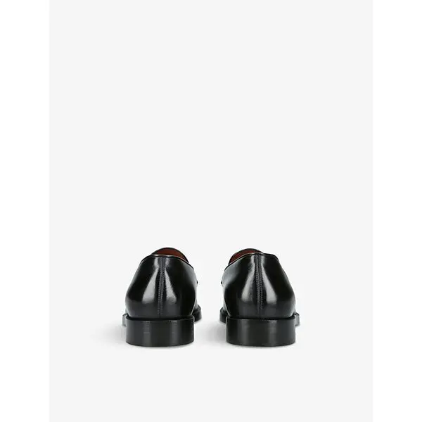 Zegna Leather Loafers - Black