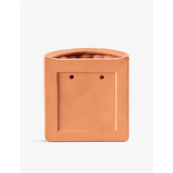 SELETTI Magna Graecia Terracotta Wall Vase 25cm - One-color