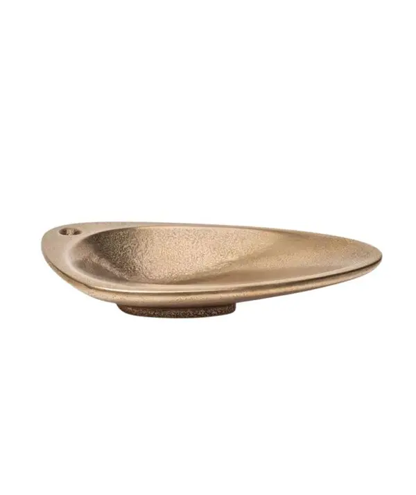 Aesop Curved Bronze Incense Holder - One-color