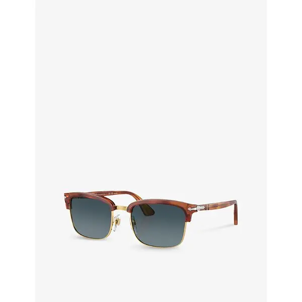 Persol Rectangle-frame Sunglasses - Brown