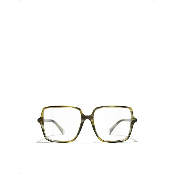 Chanel Square Eyeglasses - Green