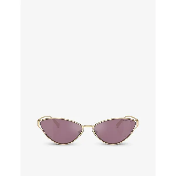 Tiffany & Co. Tf3095 Cat-eye Sunglasses - Gold