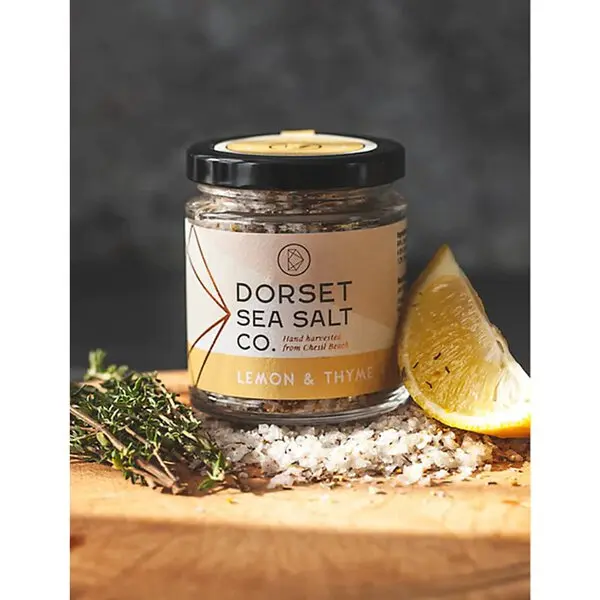 DORSET SALT Dorset Sea Salt Co. Lemon & Thyme Sea Salt 100g