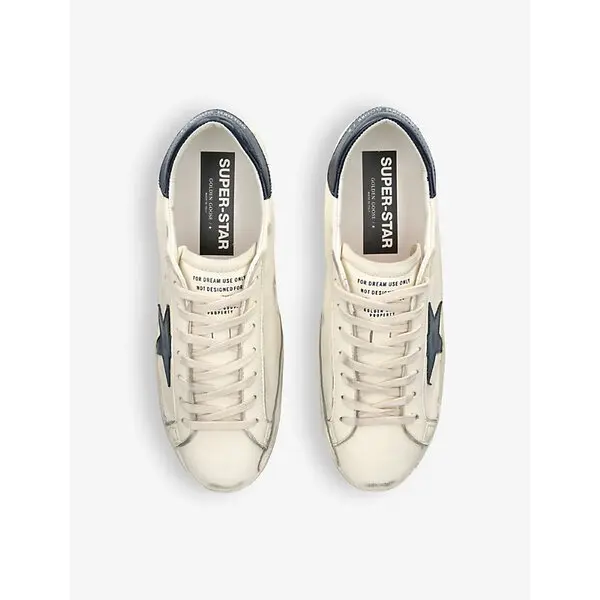 GOLDEN GOOSE Super-star Leather Low-top Sneakers - Beige