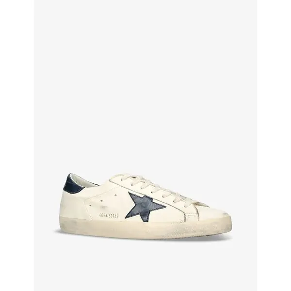 GOLDEN GOOSE Super-star Leather Low-top Sneakers - Beige