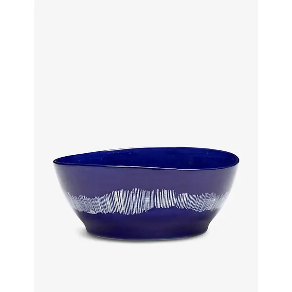 SERAX Yotam Ottolenghi Feast Striped Stoneware Bowl 18cm