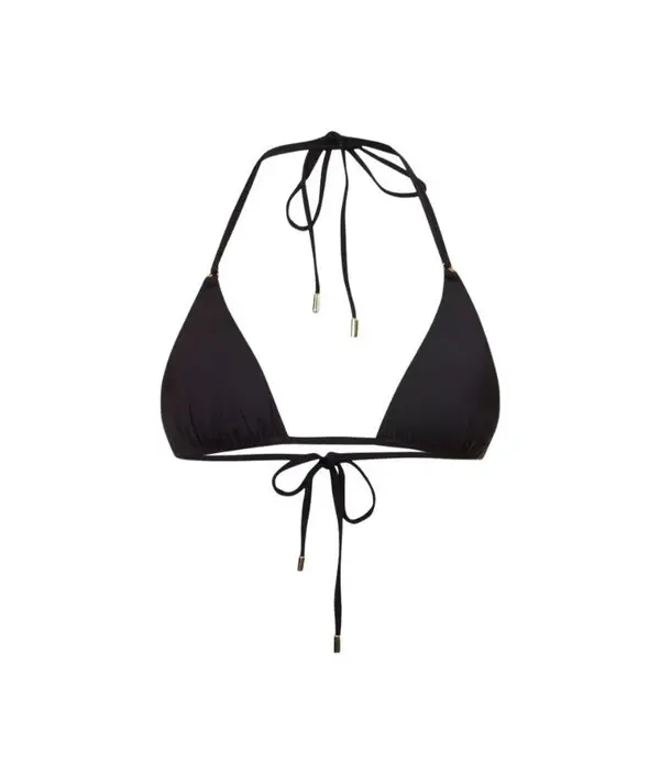 Monday Swimwear Hanalei Triangle-cup Bikini Top - Black Rec