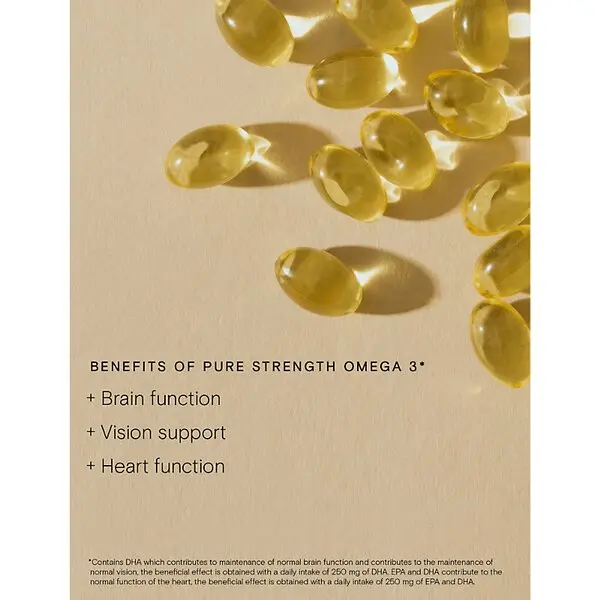 WILD NUTRITION Pure Strength Omega 3 Supplements 120 Capsules