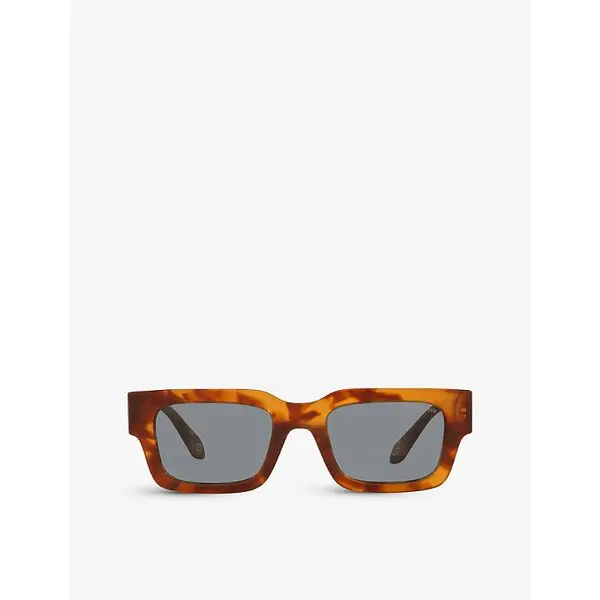 Giorgio Armani Ar8184u Tortoiseshell Sunglasses - Red