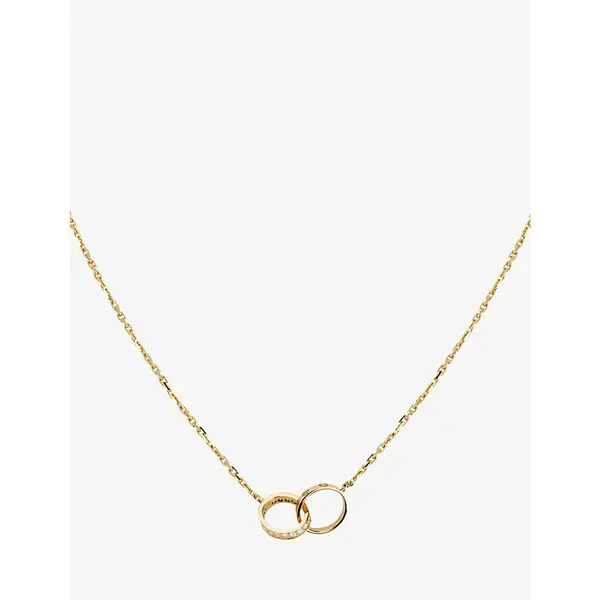 CARTIER Love 18ct Yellow Gold Diamond Necklace - One-color