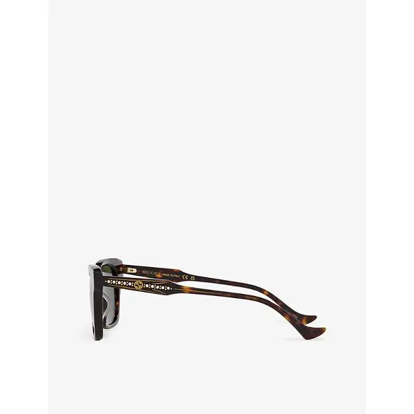 Gucci Gg1299s Cat-eye Sunglasses - Brown