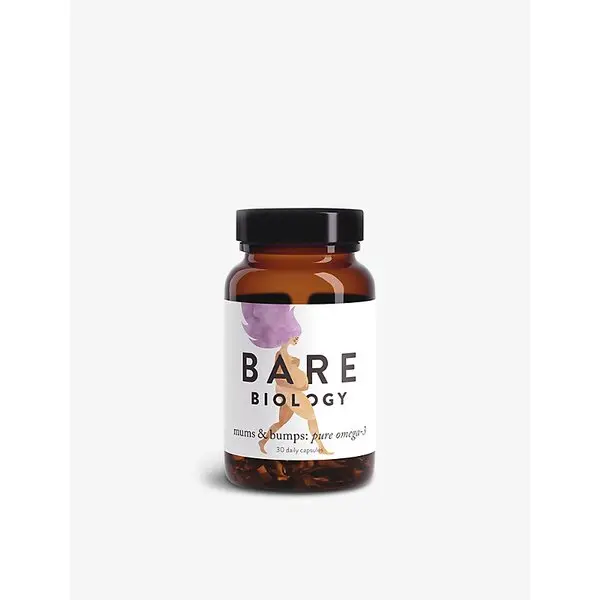 BARE BIOLOGY Mums & Bumps Omega-3 30 Supplements - One-color
