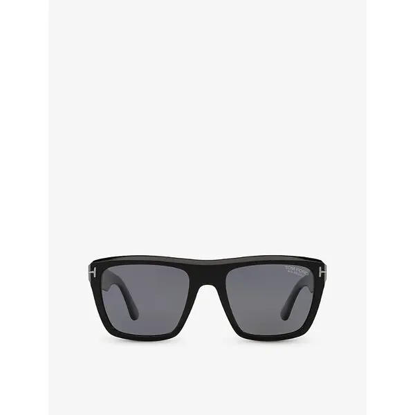 TOM FORD Alberto Square-frame Sunglasses - Black