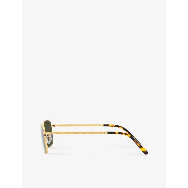 Ray-ban Rectangle-frame Sunglasses - Gold