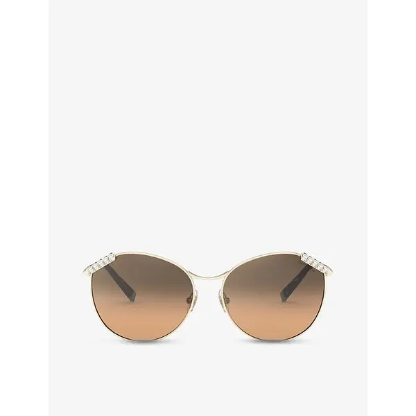 Tiffany & Co. Round-frame Sunglasses - Gold