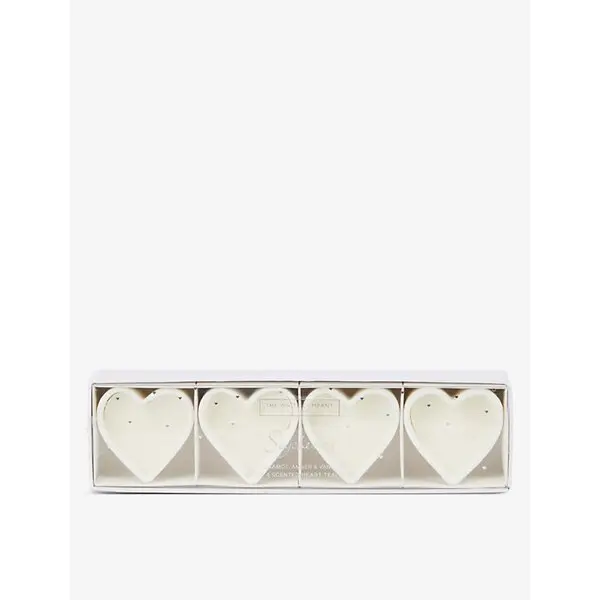 THE WHITE COMPANY Seychelles Tealight Candle Set Of Four - None/clear