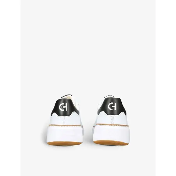 Cole Haan Grandpro Topspin Leather Trainers - White
