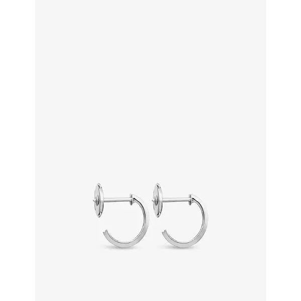 Cartier Love 18ct White Gold Earrings - One-color