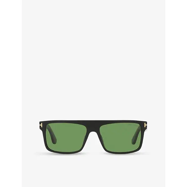TOM FORD Ft0999 Square-frame Sunglasses - Black