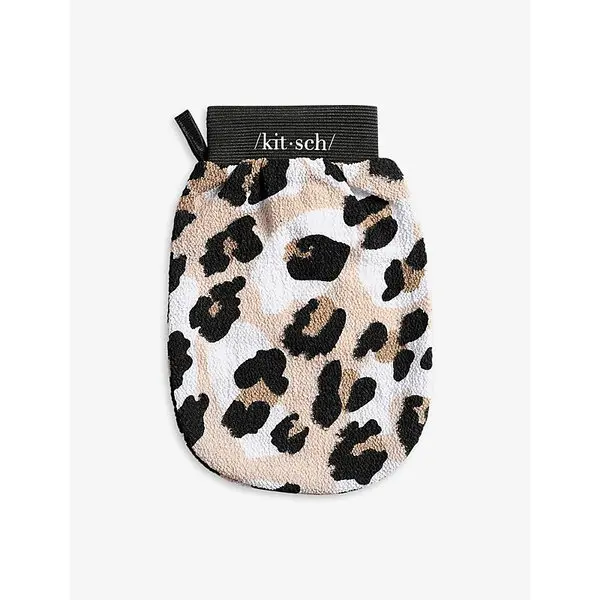 KITSCH Print Exfoliating Glove - Leopard
