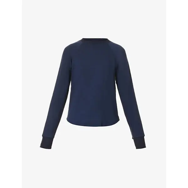 Splits59 Stretch-woven Fleece Sweatshirt - Indigo