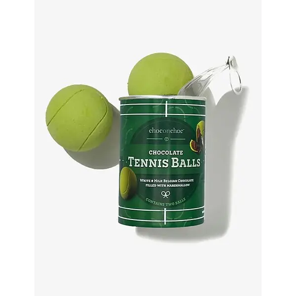 CHOC ON CHOC Tennis Ball-shaped Chocolates Box Of Two