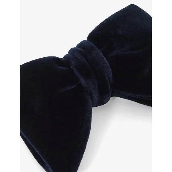 REISS Hike Double-layered Bow Tie - Navy