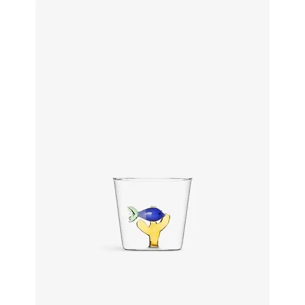 ICHENDORF MILANO Fish Handmade Glass Tumbler 8cm - One-color