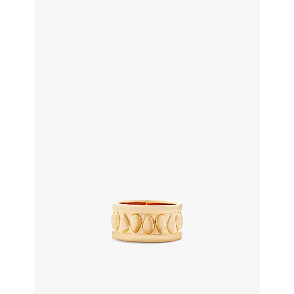Monica Vinader Juno 18ct Gold-plated Ring - Yellow Gold