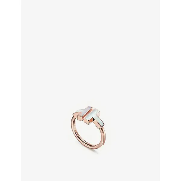 Tiffany & Co. T Square Ring - Rose Gold
