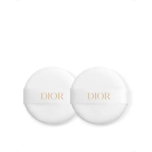 Dior Forever Cushion Loose Powder Puffs Set Of Two - One-color