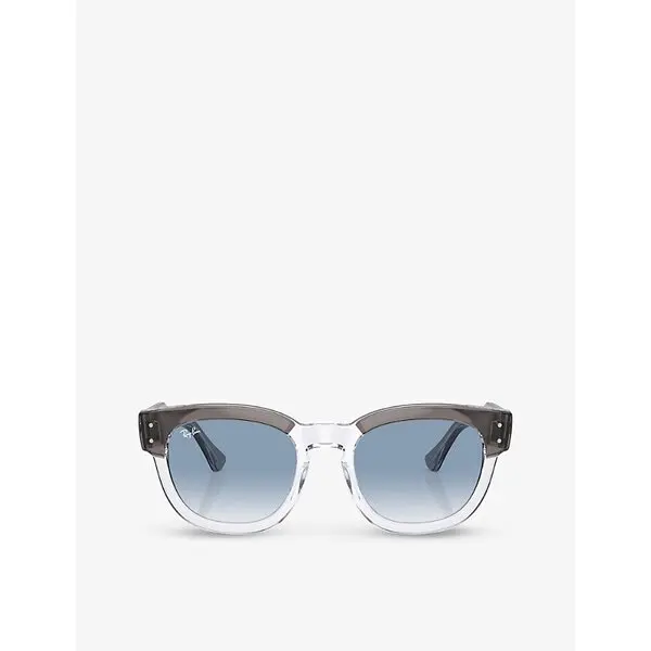 Ray-ban Square-frame Propionate Sunglasses - Grey