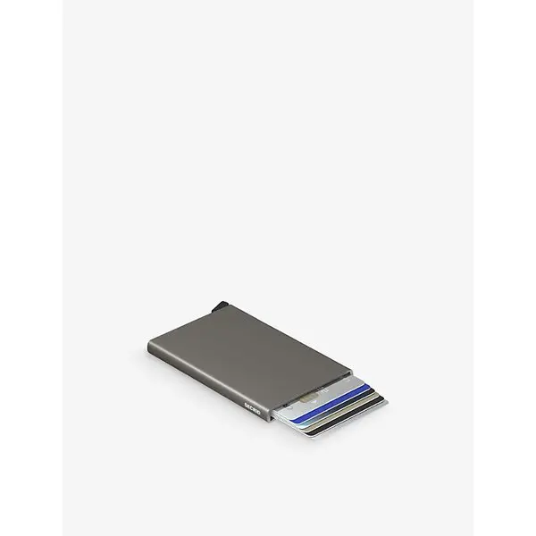 SECRID Cardprotector Aluminium Card Holder - C-earth Grey