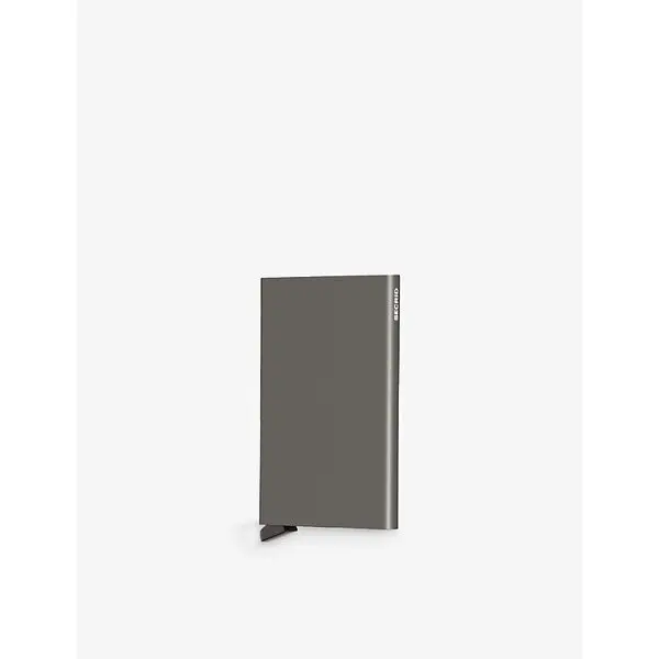 SECRID Cardprotector Aluminium Card Holder - C-earth Grey