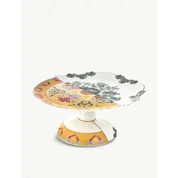 SELETTI Hybrid Raissa Bone China Porcelain Cake Stand 26cm - One-color