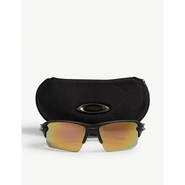 Oakley Flak 2.0 Square Sunglasses - Black