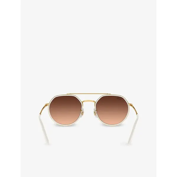 Ray-ban Round-frame Metal Sunglasses