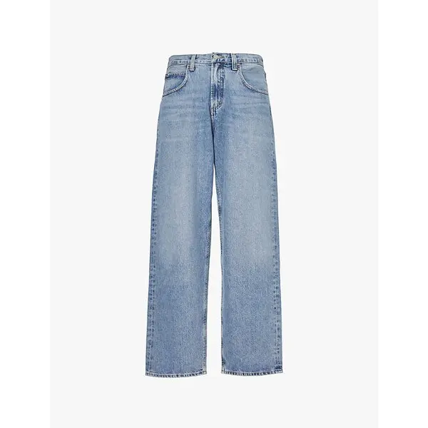 AGOLDE Tapered-leg Denim Jeans - Ratio (md Indigo W/tint)