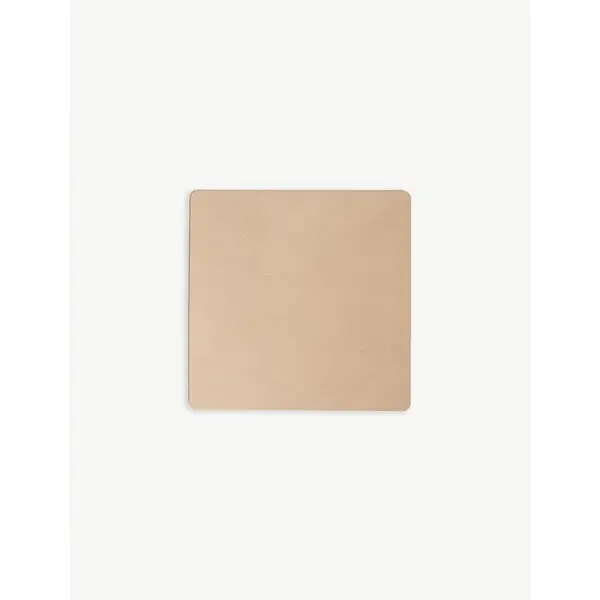 LIND DNA Nupo Square Leather Coaster - Sand
