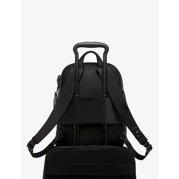 Tumi Halsey Zip-pocket Nylon Backpack - Black/gunmetal