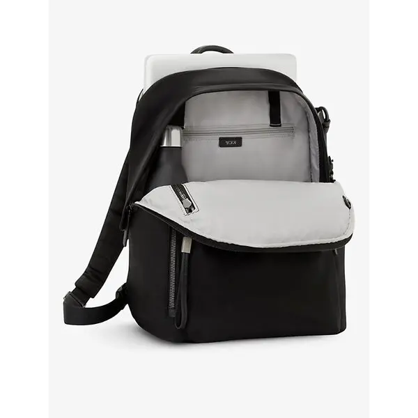 Tumi Halsey Zip-pocket Nylon Backpack - Black/gunmetal