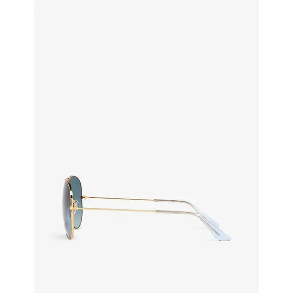 Ray-ban Aviator Metal Sunglasses - Gold