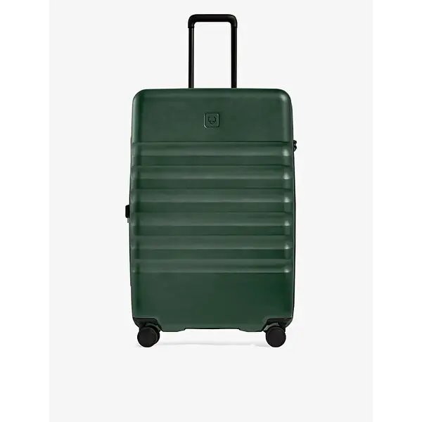 ANTLER Icon Stripe Large Hard-shell Polycarbonate Suitcase - Green