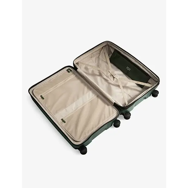 ANTLER Icon Stripe Large Hard-shell Polycarbonate Suitcase - Green